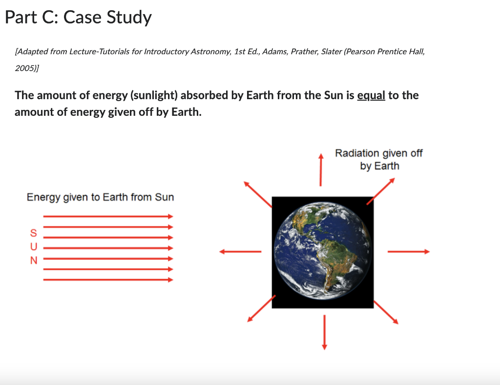 Solved Part C: Case Study [Adapted from Lecture-Tutorials | Chegg.com