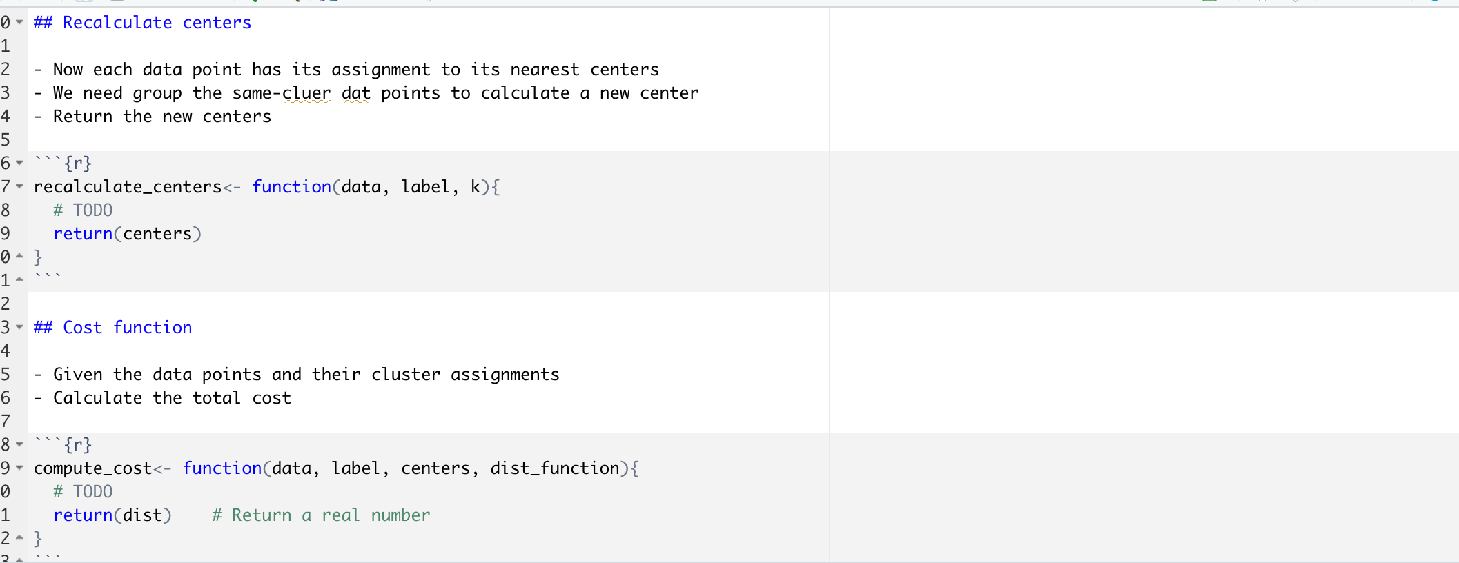 Solved How to use R language to implement the | Chegg.com