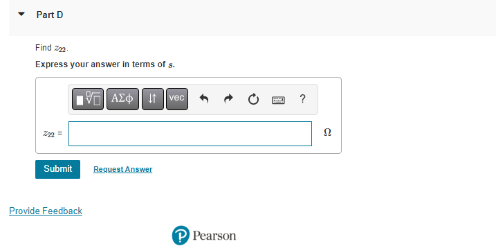 Solved Find the s-domain expressions for the z parameters of | Chegg.com