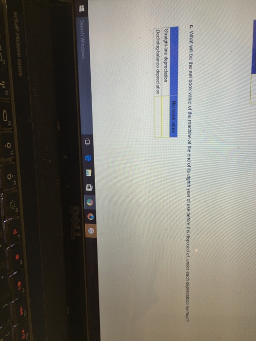 Solved Exercise 6 13 Depreciation Calculation Methods Lo3