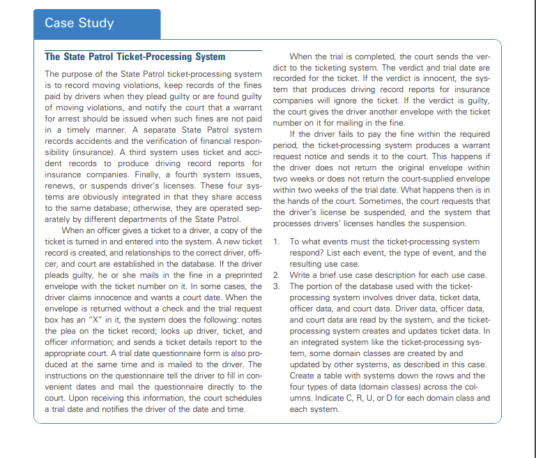 Solved Read the running case for homework assignments, | Chegg.com