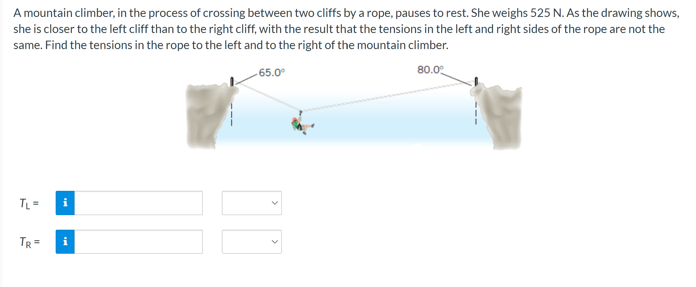 Solved A mountain climber, in the process of crossing | Chegg.com
