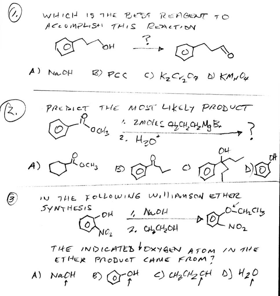 Solved WHICH IS THE PKET REAGENT TO ACCOMPLISH THIS REACTION | Chegg.com