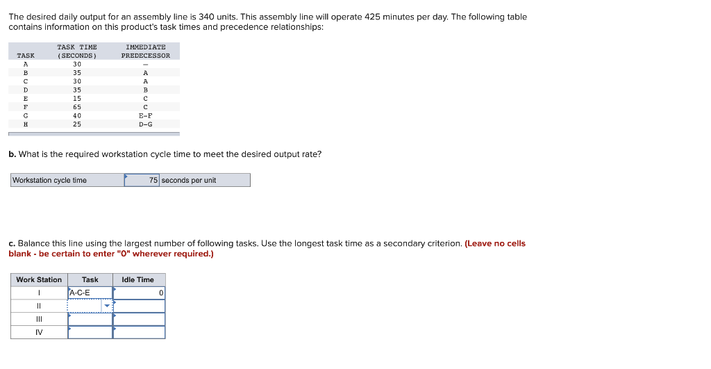 Solved For Option C: the only task options | Chegg.com