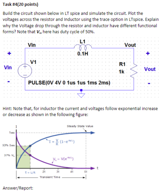 Solved Equipment List LTspice software LTspice Simulation: | Chegg.com