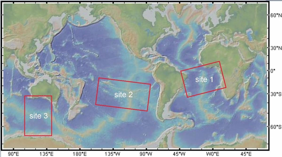 Solved 90°E site 3 135°E 180°E site 2 135°W 90°W 45°W site 1 | Chegg.com