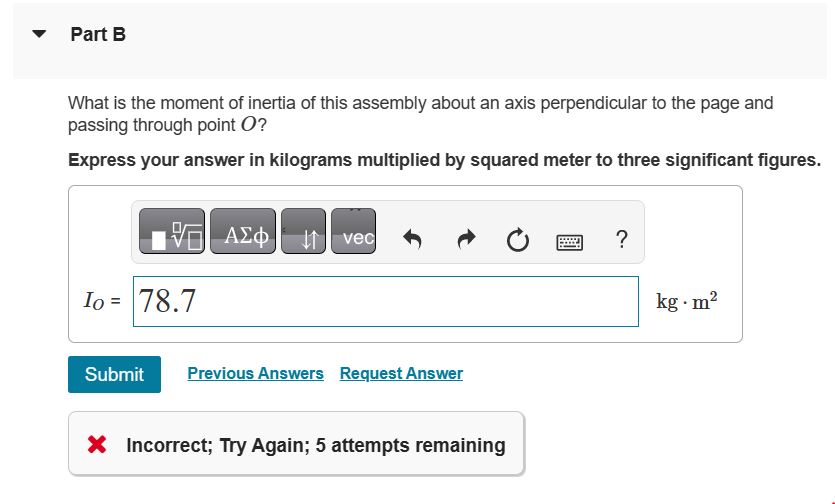 Solved The pendulum in (Figure 1) consists of a 1.5−kg disk | Chegg.com