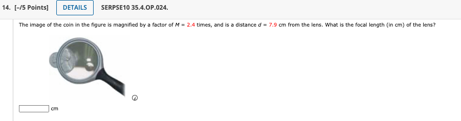 Solved [-/5 Points | Chegg.com Solved [-/5 Points | Chegg.com