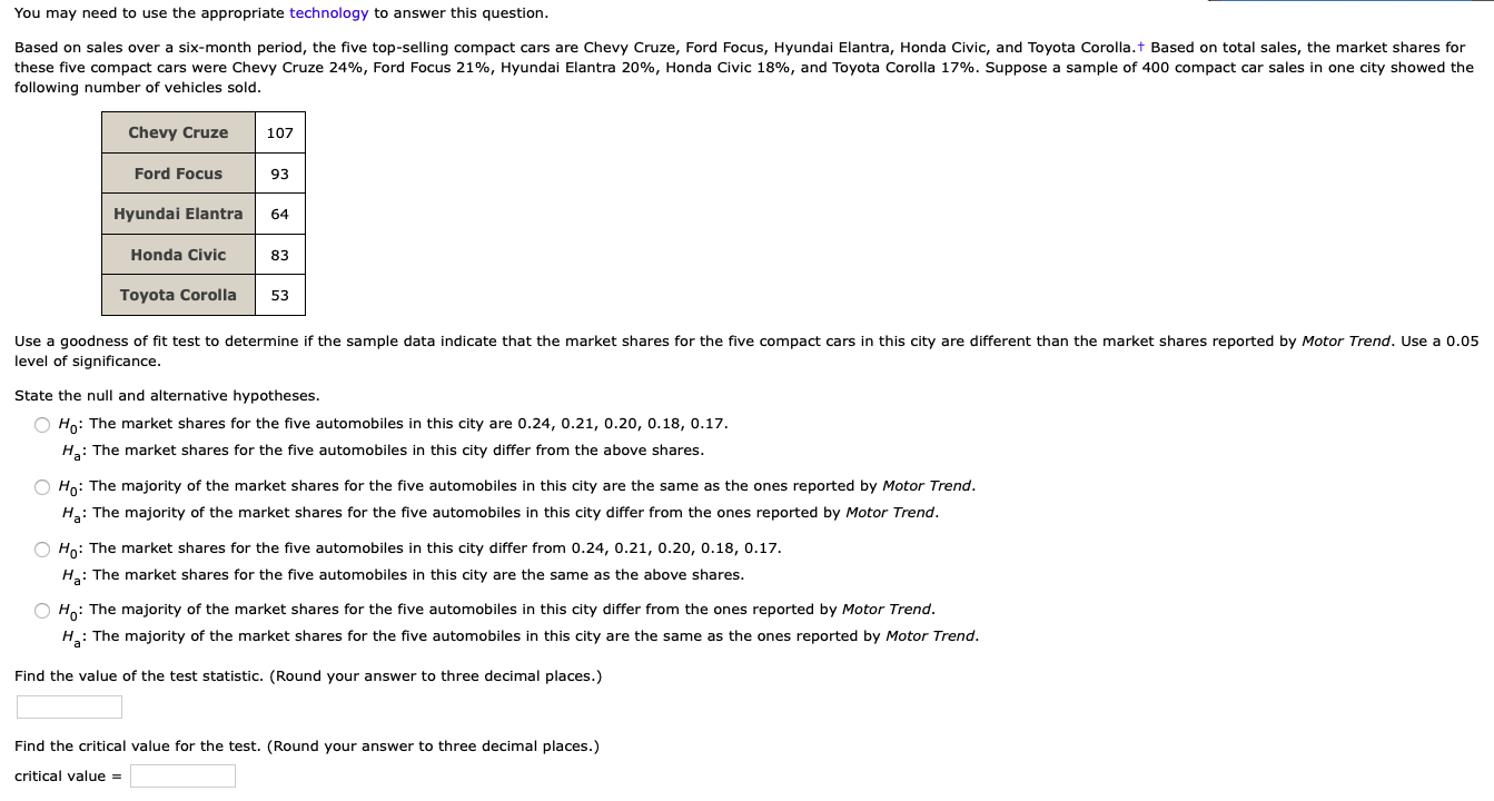 Solved You may need to use the appropriate technology to | Chegg.com