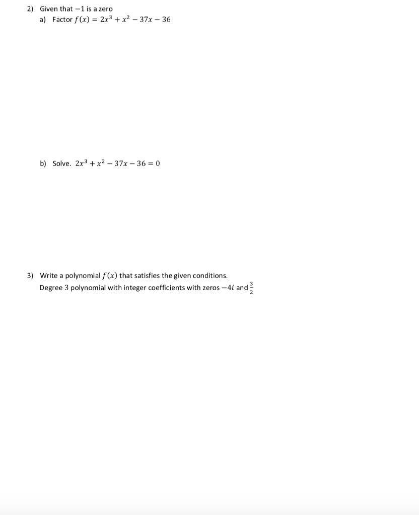 Solved 1) Graph f(x) = x3 – 5x2 by completing the following | Chegg.com
