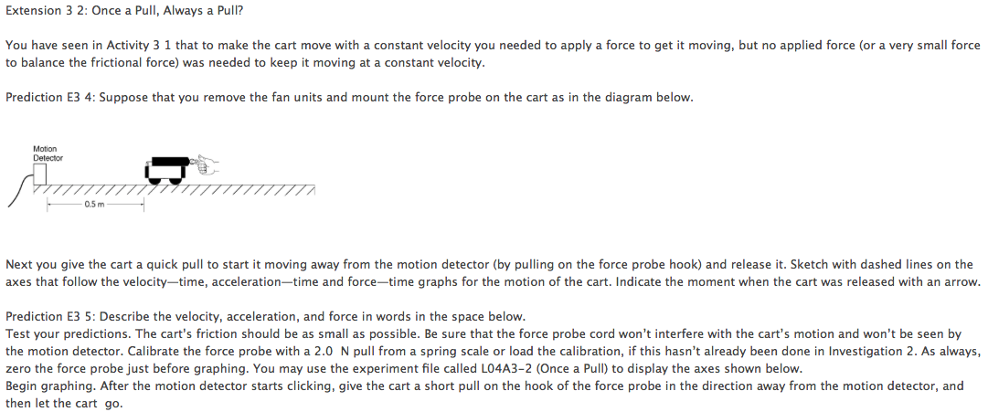 4. Sketch your Prediction 3 2 on the axes below. | Chegg.com