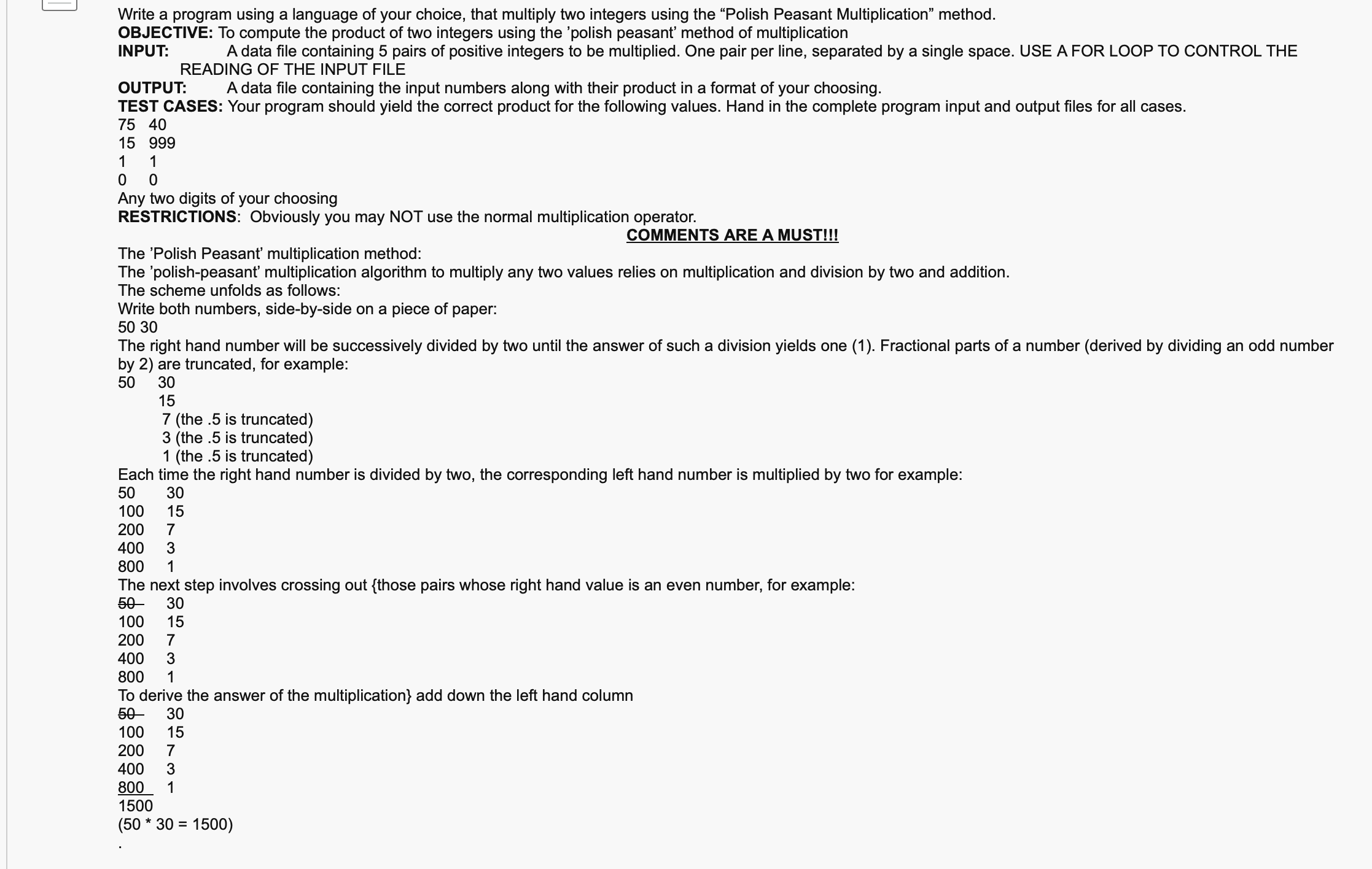 Solved Write a program using a language of your choice, that | Chegg.com