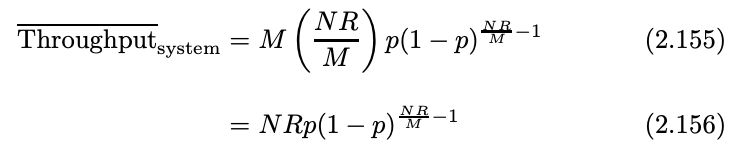 Solved a 50. Computer Project: Plot the system throughput of | Chegg.com