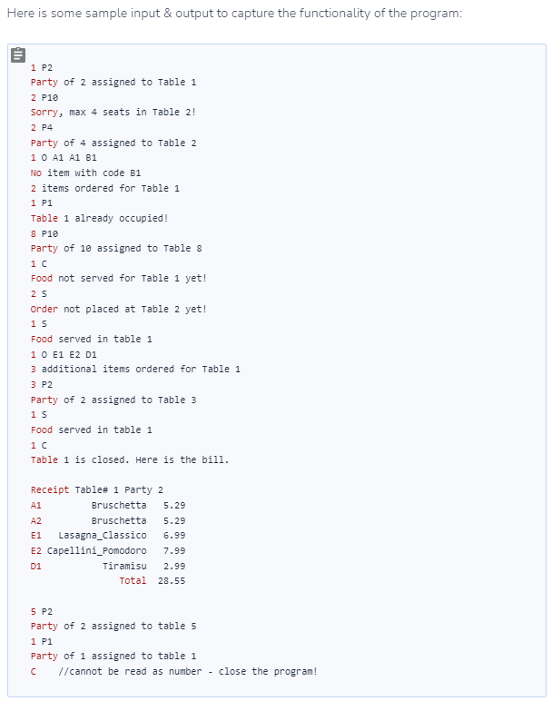 C++ Programming This assignment mimics the | Chegg.com