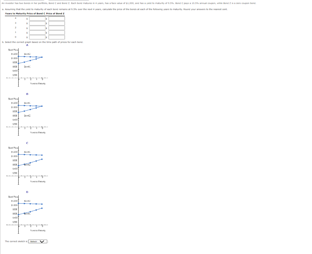 Solved b. Sekect the correct graph based on the time path af | Chegg.com