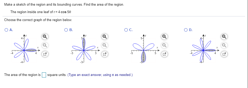 Solved Make a sketch of the region and its bounding curves. | Chegg.com Solved Make a sketch of the region and its bounding curves. | Chegg.com