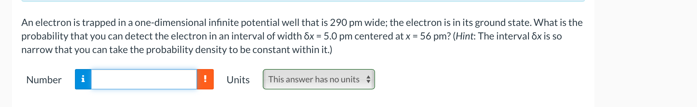 Solved An Electron Is Trapped In A One Dimensional Infinite