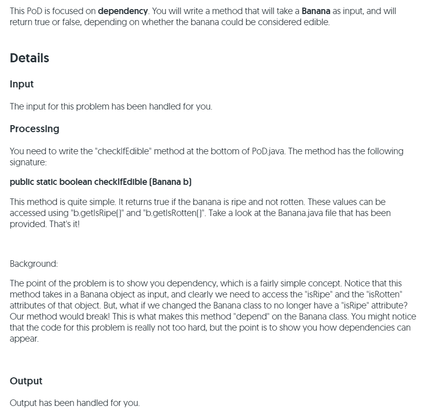 Solved This Pod Is Focused On Dependency You Will Write A 