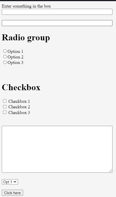 Solved Write the HTML and JavaScript code to create the | Chegg.com