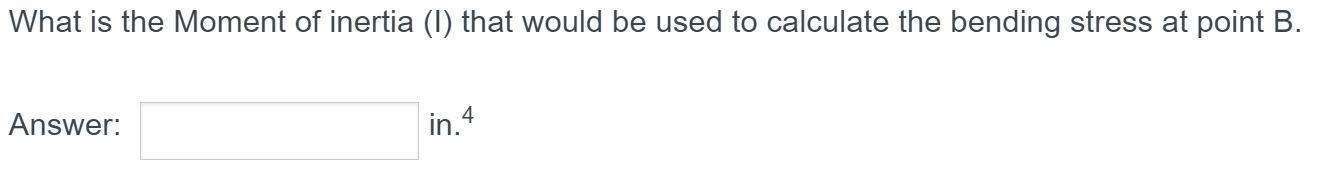 Solved A L-shape column with the following dimensions is | Chegg.com