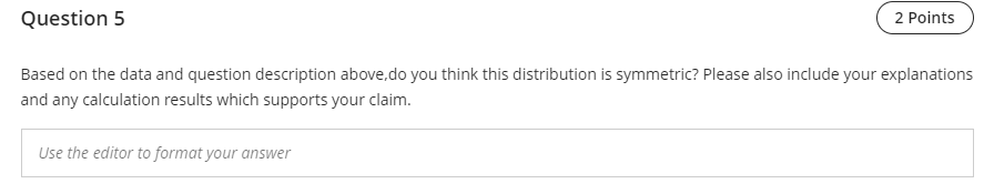 Solved Consider the following five-point summary for a | Chegg.com