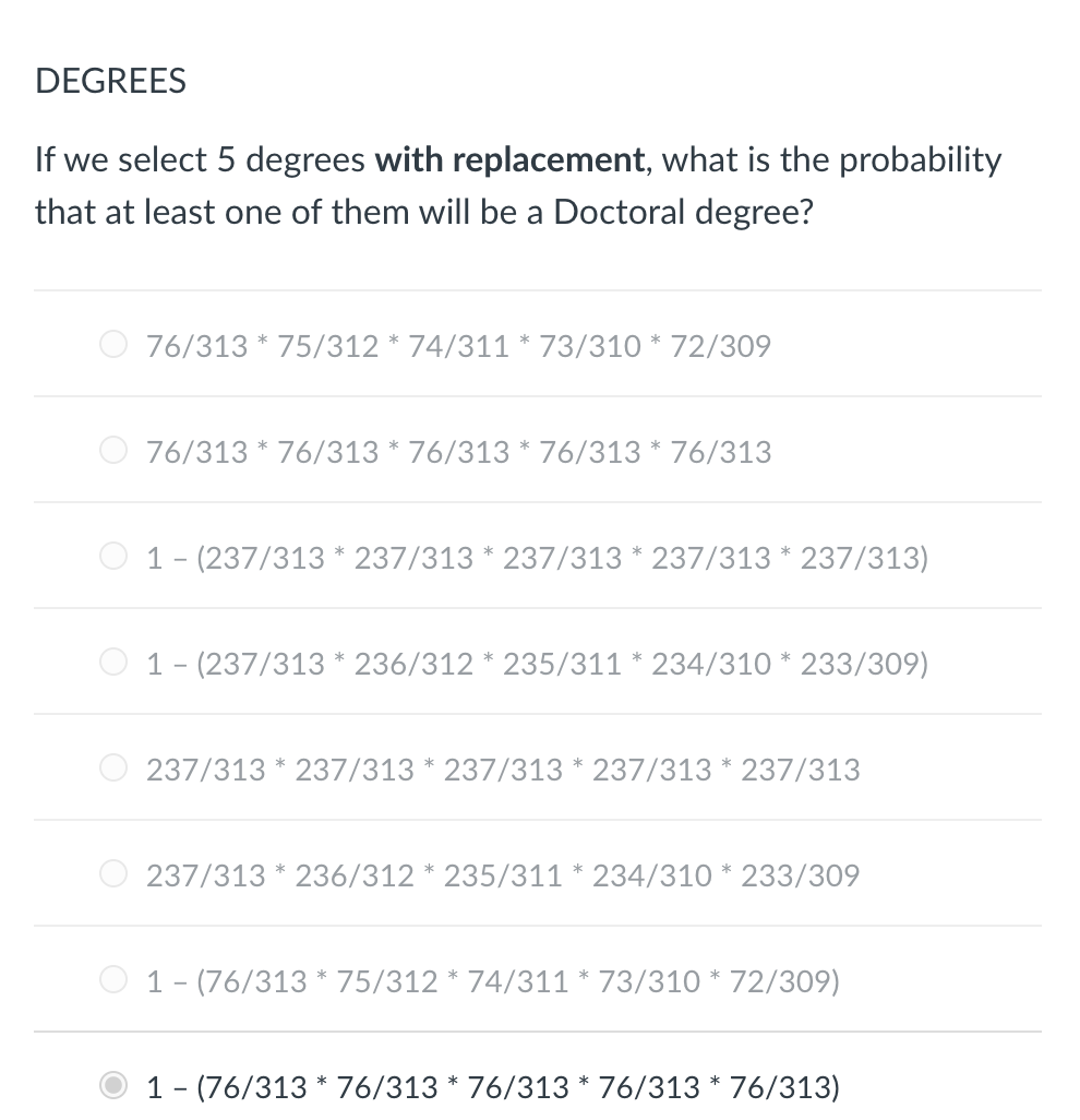 Solved numbers of degrees awarded in Summer 2020 , Fall | Chegg.com