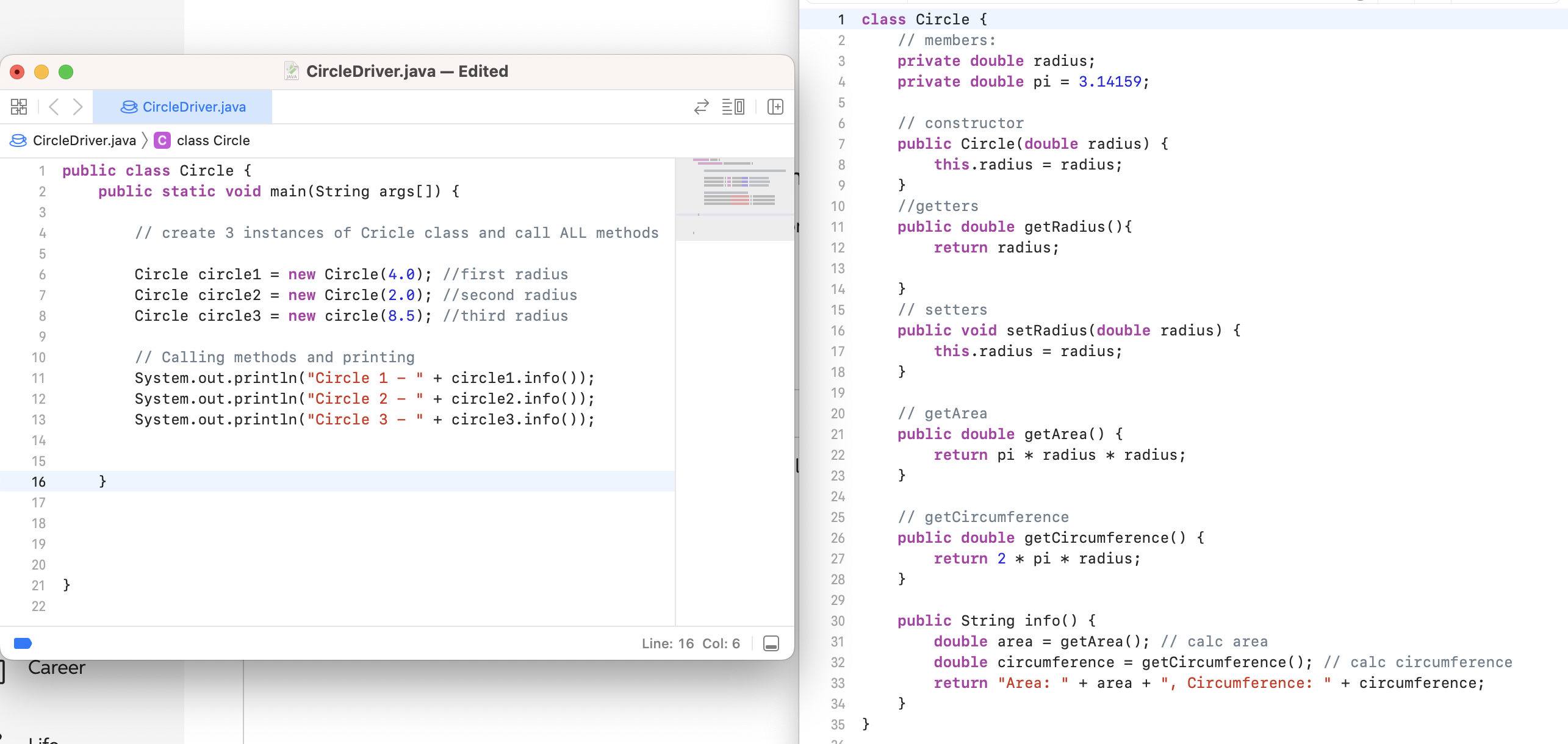 Solved main file is working and compiling but the driver | Chegg.com