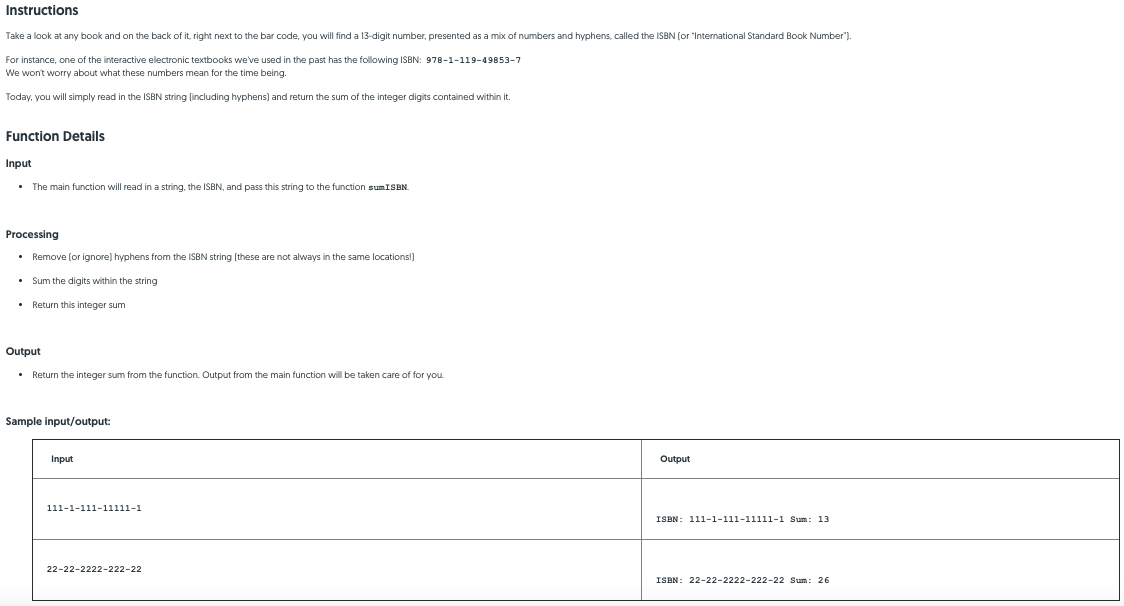 Solved Instructions Take a look at any book and on the back | Chegg.com