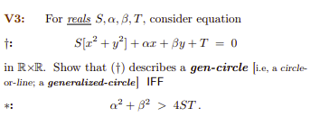 Solved V3: For reals S,α,β,T, ﻿consider | Chegg.com