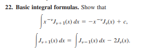 Solved 22. Basic integral formulas. Show that | Chegg.com