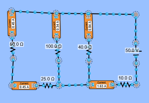 Solved Table 3 (5 points) ΔV1:50 V 3. Using Kirchhoff's | Chegg.com