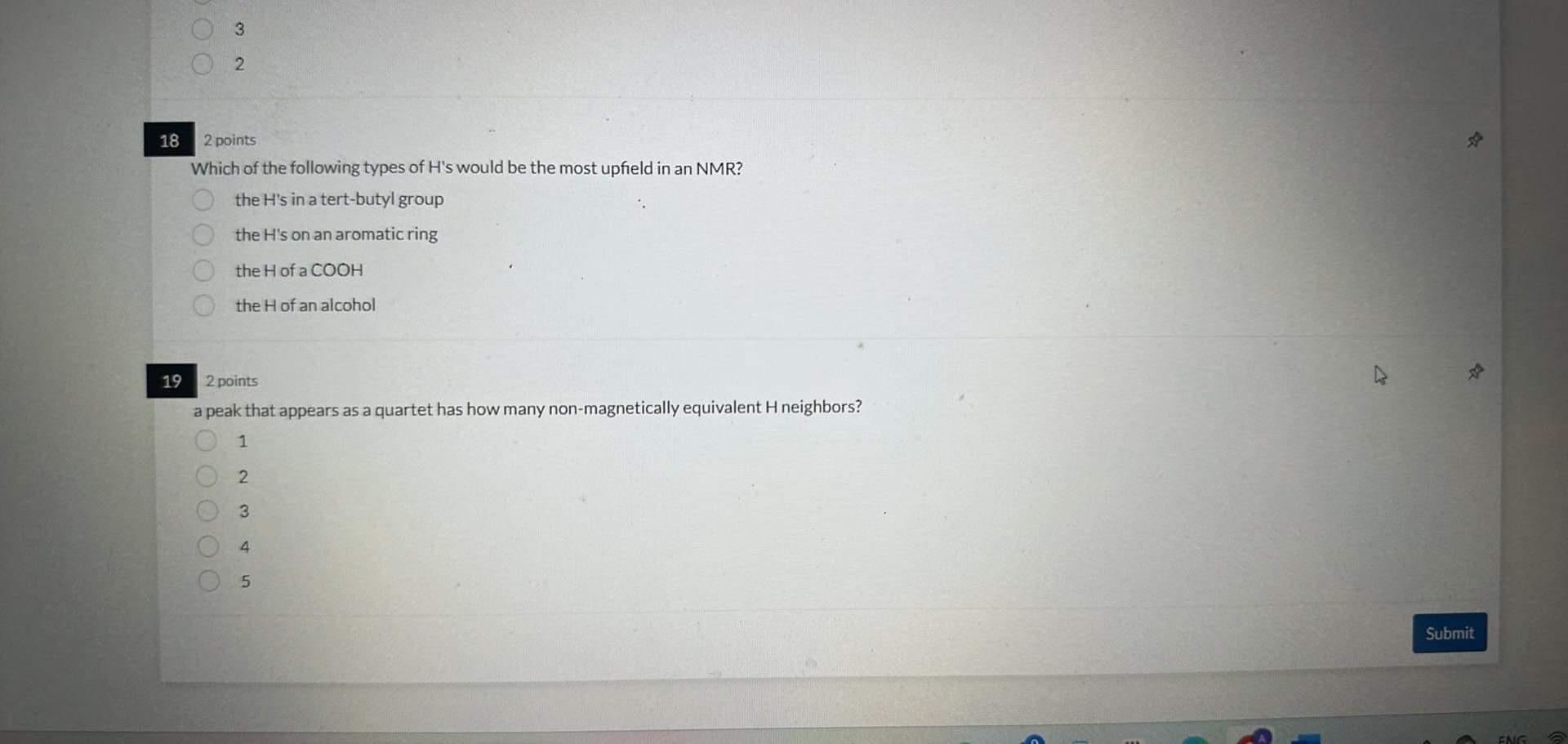 Solved Part 3 A compound gave the following information: | Chegg.com
