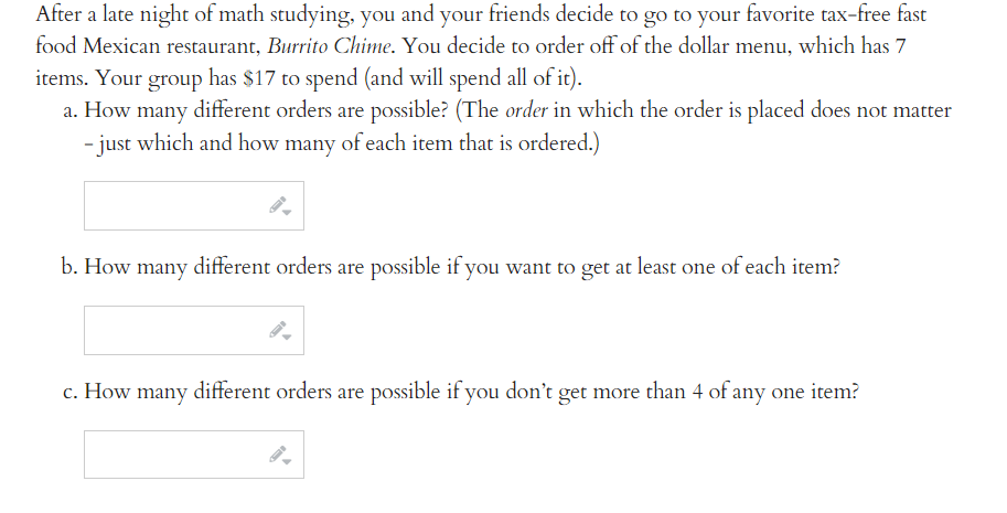 Solved After a late night of math studying, you and your | Chegg.com