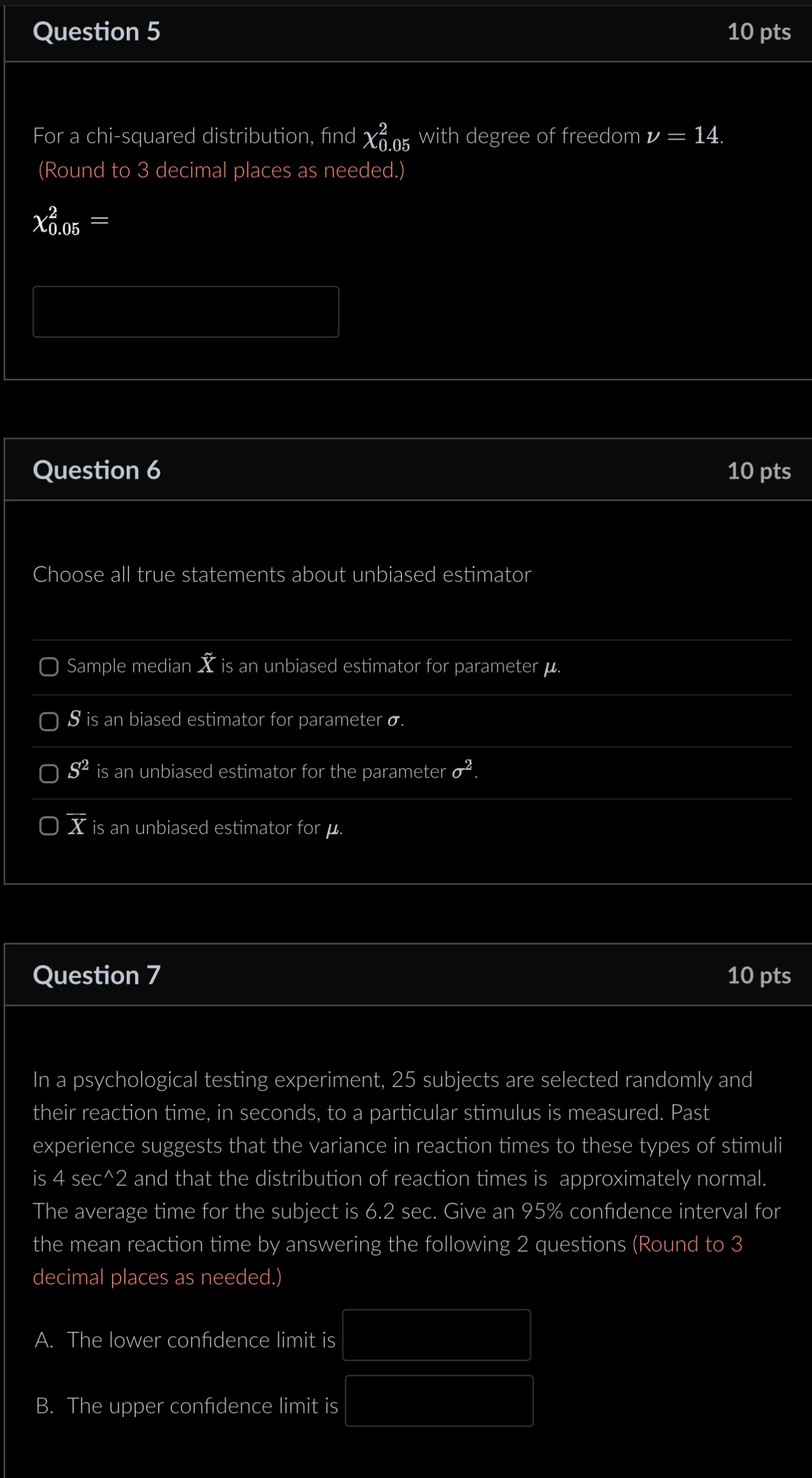 Solved For a chi-squared distribution, find χ0.052 with | Chegg.com