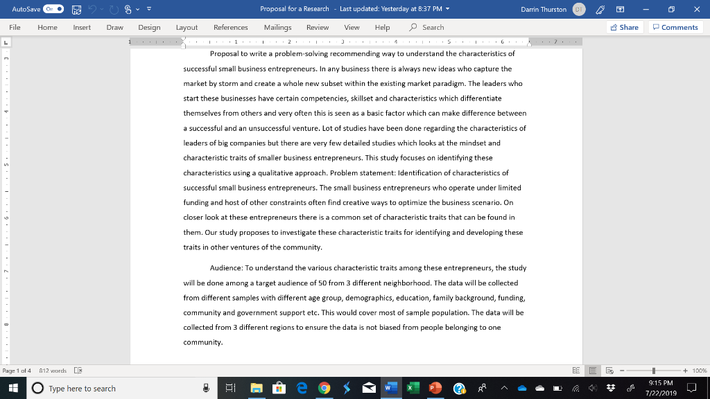 Solved 5+ pages + bibliography (in APA format) For your | Chegg.com