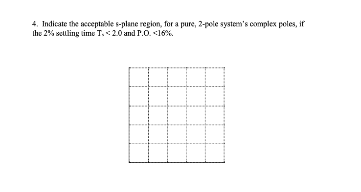 Solved 3. Determine G[s] (assuming a pure, 2-pole system) if | Chegg.com
