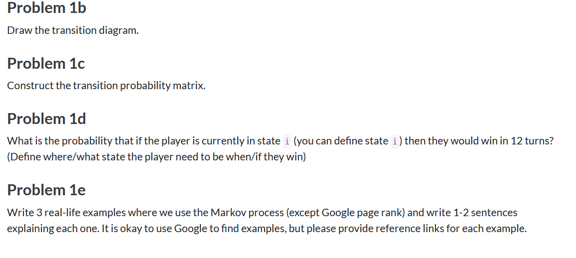 Solved Markov chains are used in many real-life | Chegg.com