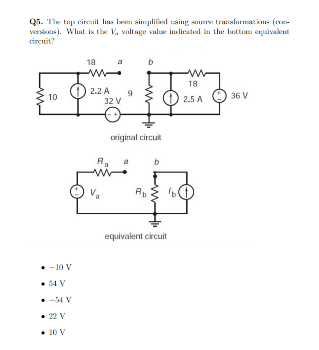 Solved Q4. Find the clockwise circulating mesh current in | Chegg.com
