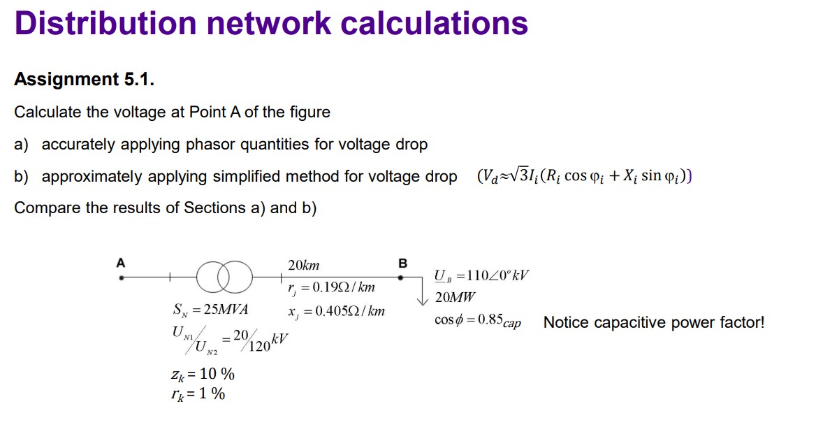 Solved Calculate the voltage at Point A of the figurea) | Chegg.com