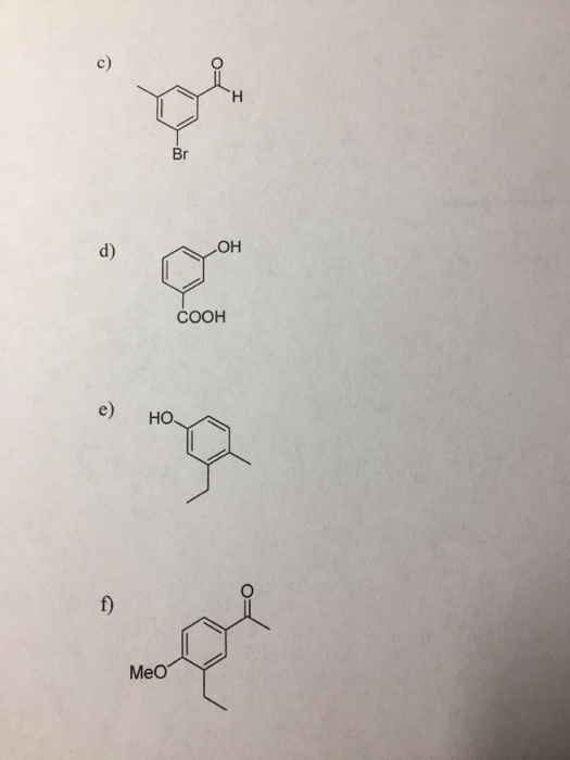 Solved 6. Name the following compounds a) O2N b) H2N | Chegg.com