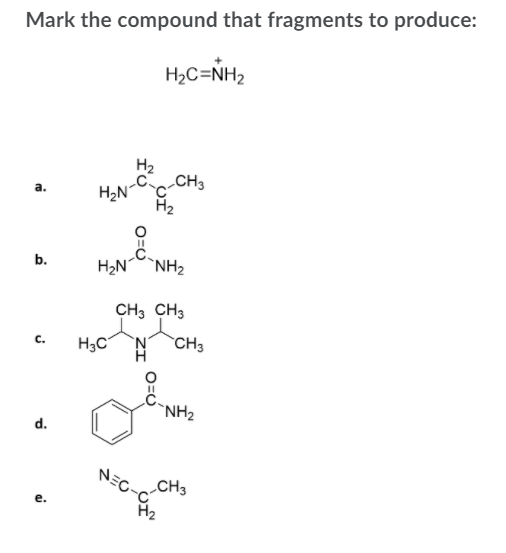 Solved 1) 2) The two mass spectra below correspond to | Chegg.com