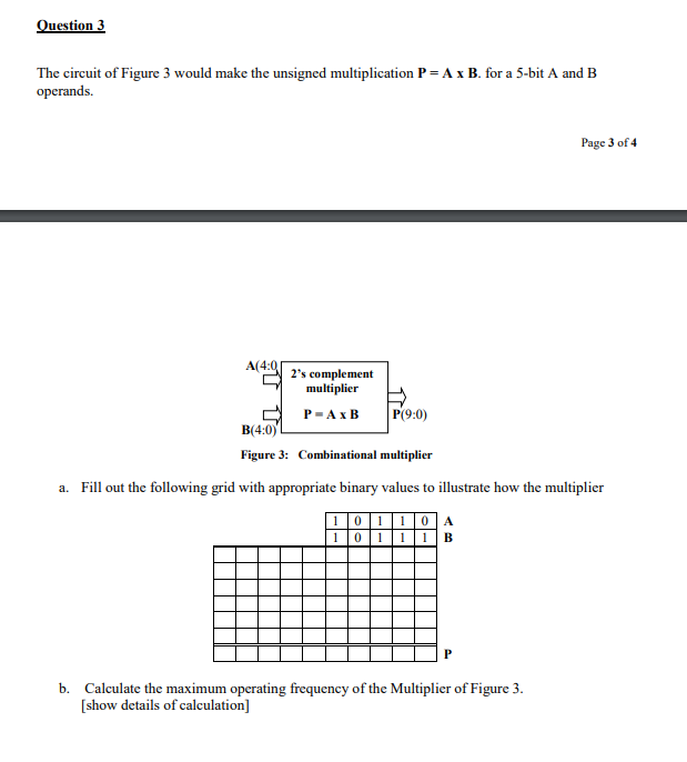 [Solved]: Question 3 The circuit of Figure 3 would make the
