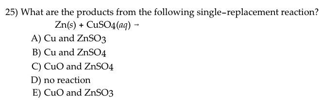 Solved 25) What are the products from the following | Chegg.com