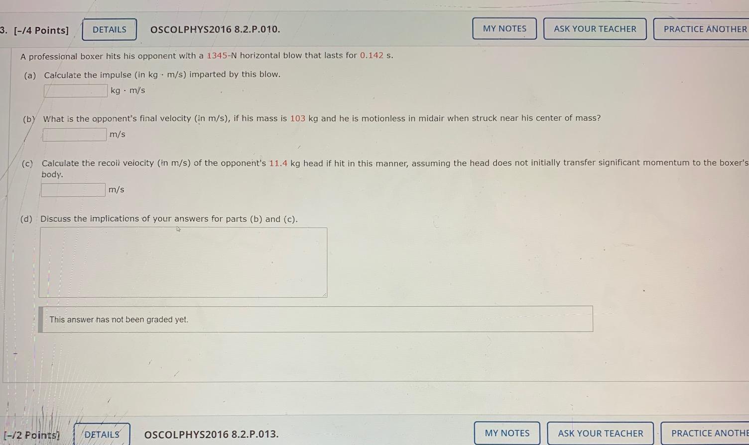 Solved MY NOTES ASK YOUR TEACHER PRACTICE ANOTHER 27. [-/5 | Chegg.com