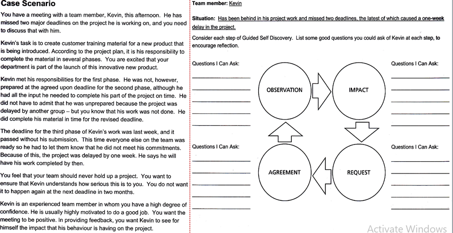 Solved From this case scenario consider each step of guided | Chegg.com