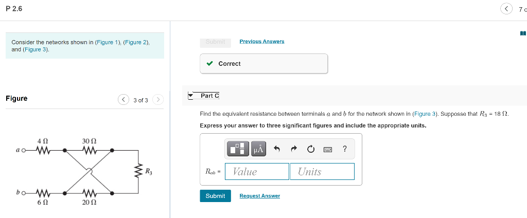 Solved P 2.6 70 Consider the networks shown in (Figure 1), | Chegg.com