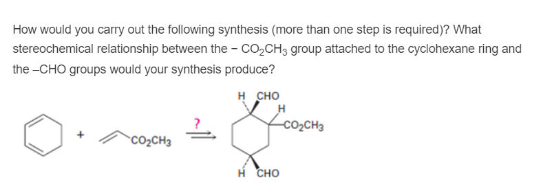 Solved How would you carry out the following synthesis (more | Chegg.com