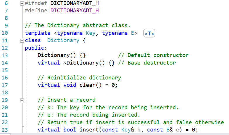 Solved Use the bag ADT provided to create an array-based | Chegg.com