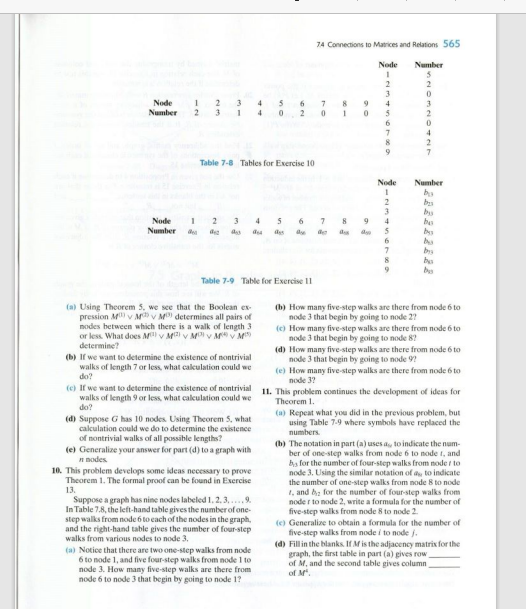 Solved 71 Graph Theory 511 3. A graph G is connected if | Chegg.com