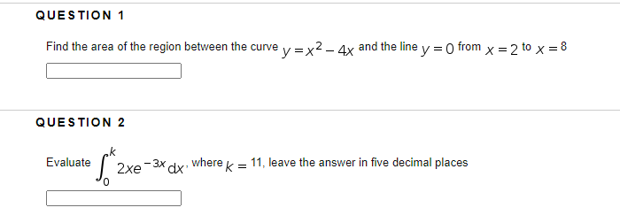 Solved Find the area of the region between the curve y=x2−4x | Chegg.com